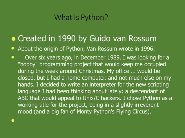 Python Ppt By Sushil Sirpptx