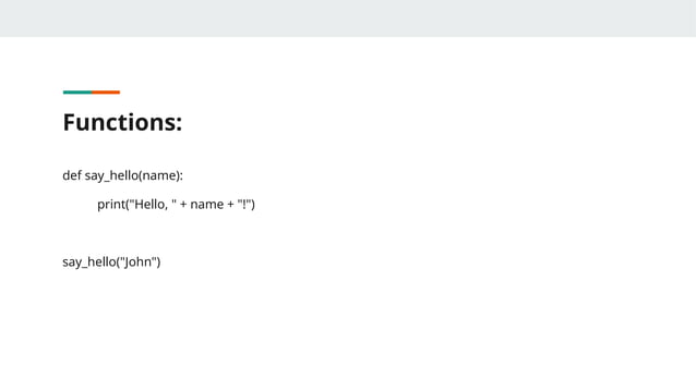 Python Presentationpdf Introduction Of Python Programing Ppt