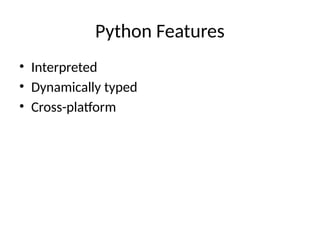 Python programming language basics part 1.pptx