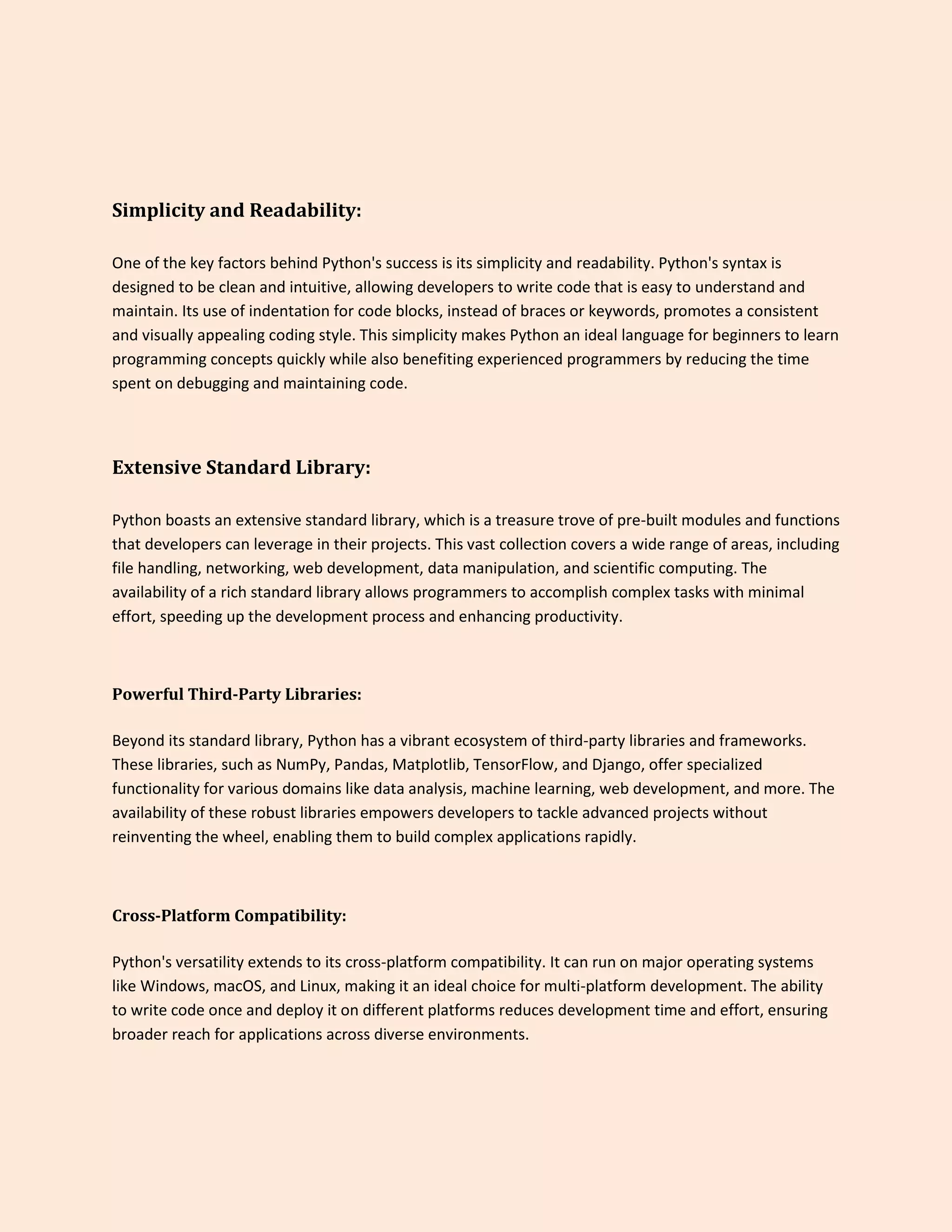 Python Prodigy: Unraveling the Secrets of High-Level Programming | PDF