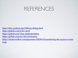 Python profilers | PPT