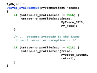 Python Performance Profiling: The Guts And The Glory | PPT