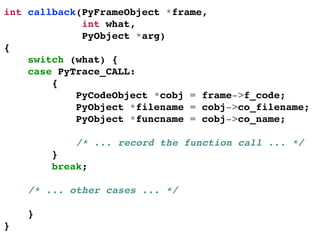 Python Performance Profiling: The Guts And The Glory | PPT
