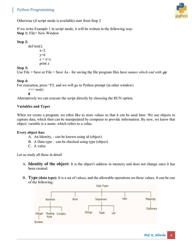 Python programming | PDF