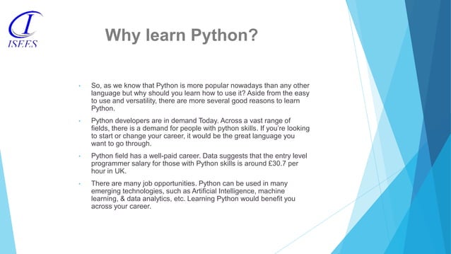 Python Programming Course | PPT | Free Download
