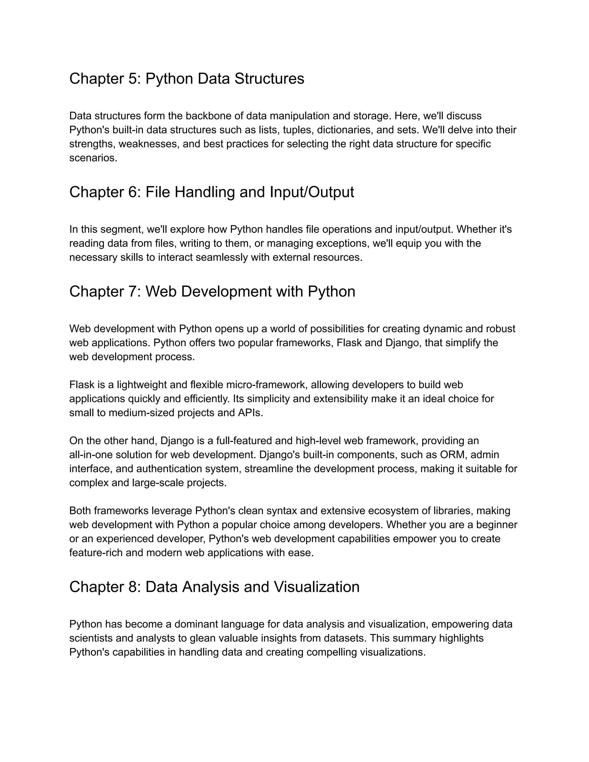 Python Programming Pdf