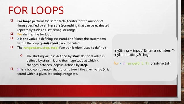 Introduction to Python Programming language | PPTX