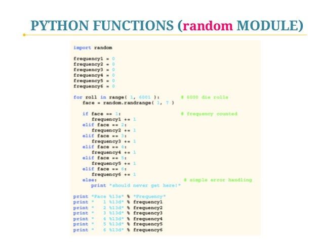 Python Programming Iv Program Components Functions