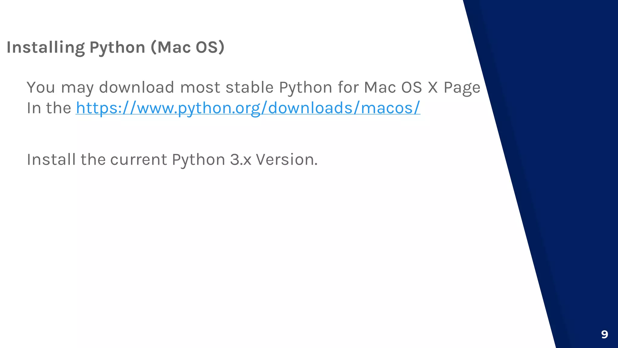 Python Programming-Lesson 1- Installation and Environmental Set-up.pptx