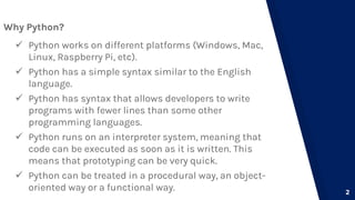 Python Programming-Lesson 1- Installation and Environmental Set-up.pptx