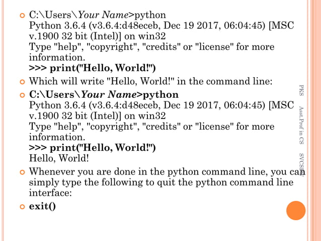 Python programming msc(cs) | PDF