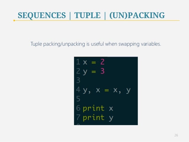 Python Programming V Sequences List And Tuples And Dictionaries