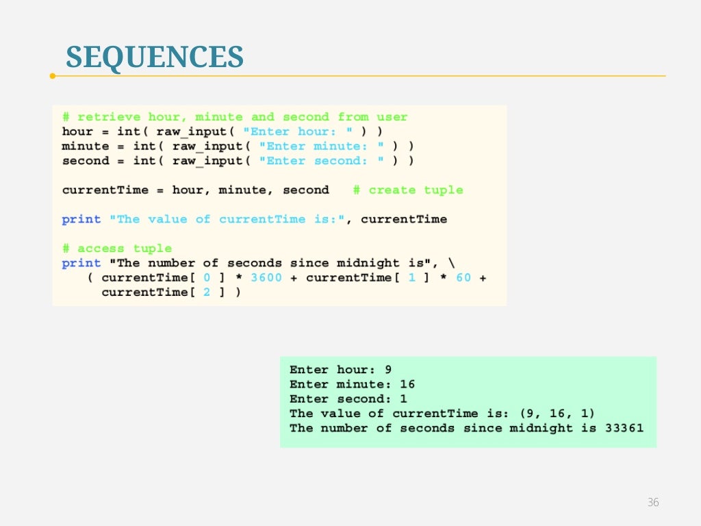 Python Programming V Sequences List And Tuples And Dictionaries