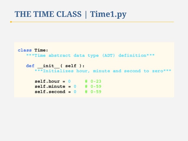 Python Programming - VI. Classes and Objects | PDF