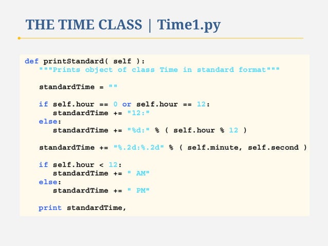 Python Programming - VI. Classes and Objects | PDF
