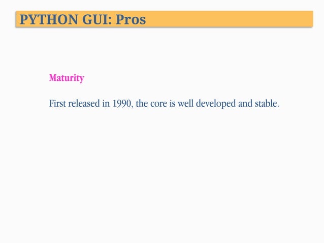 Python Programming Xiii Gui Programming Ppt