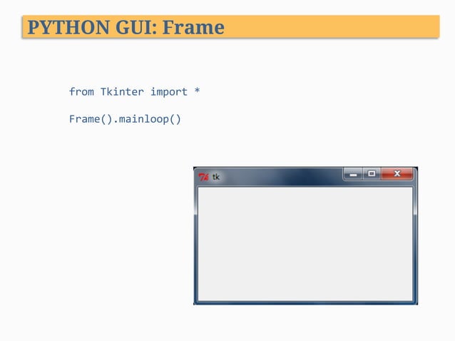 Python Programming Xiii Gui Programming Ppt 