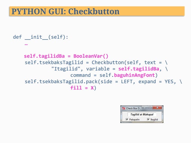 Python Programming Xiii Gui Programming Ppt