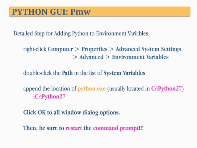 Python Programming - XIII. GUI Programming