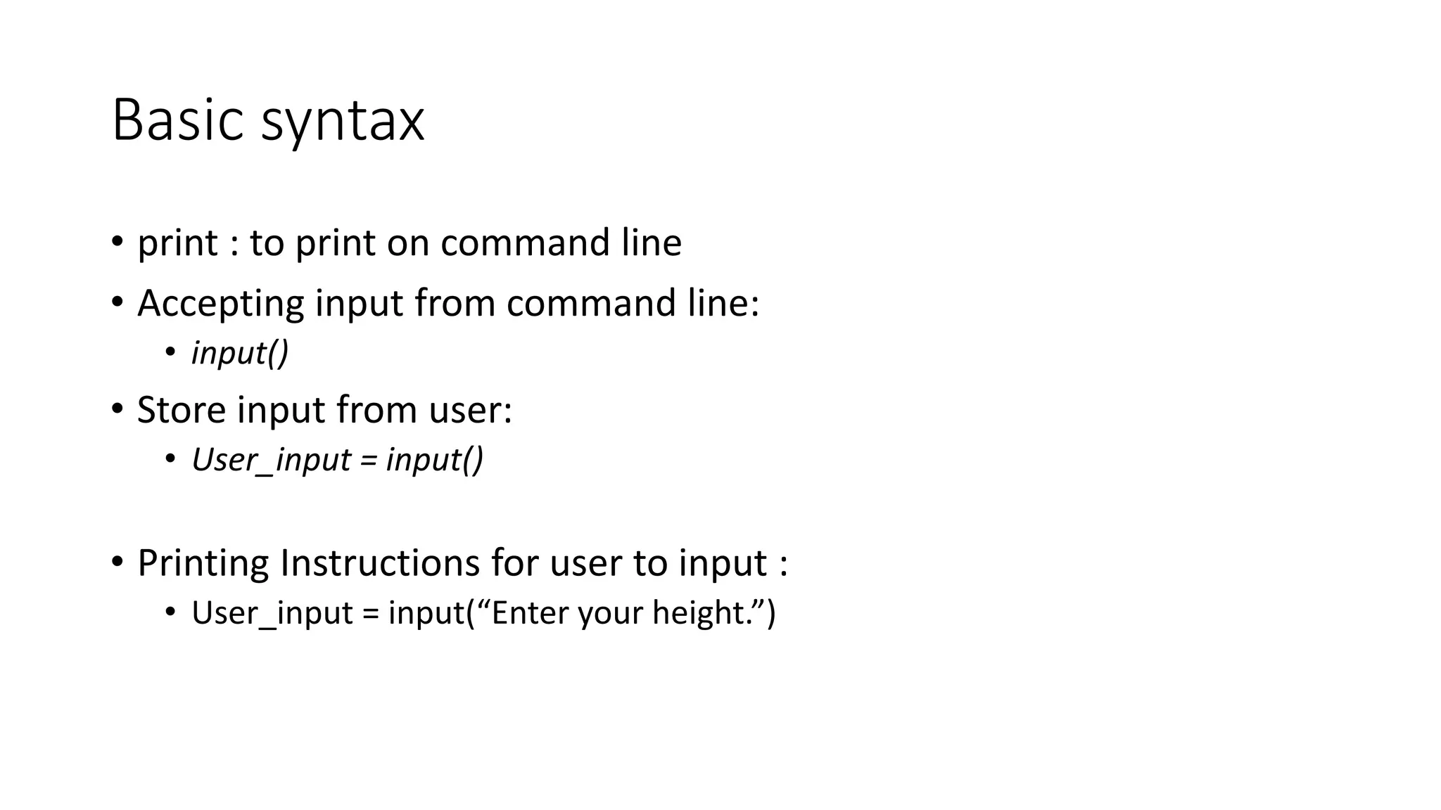 Python Programming 2nd Ppt 