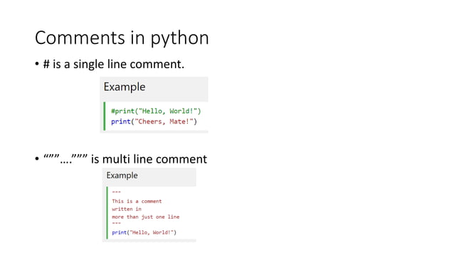 Python programming 2nd | PPT