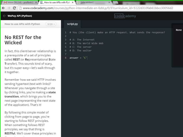 Python programming advance lab api how to | PPT