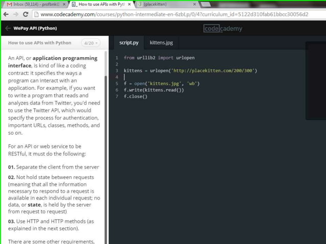 Python programming advance lab api how to | PPT