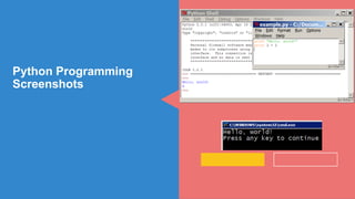 Python Programming Awarenes for Kids and Non Programmers | PPT