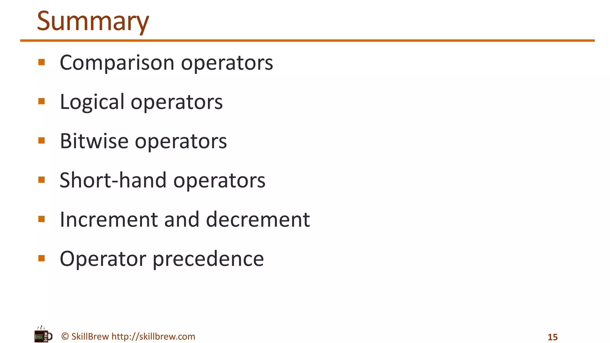 Python Programming Essentials M11 Comparison And Logical Operators Ppt