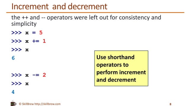 Python Programming Essentials M11 Comparison And Logical Operators Ppt