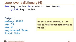 Python Programming Essentials - M14 - Dictionaries | PPT