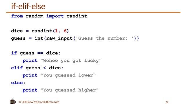 Python Programming Essentials M16 Control Flow Statements And Loops