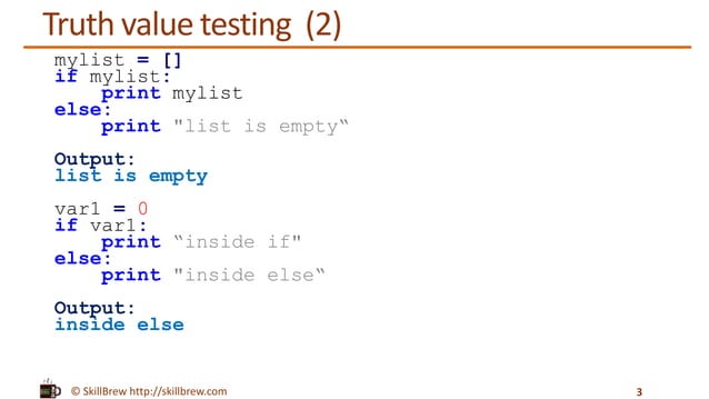 Python Programming Essentials - M16 - Control Flow Statements and Loops