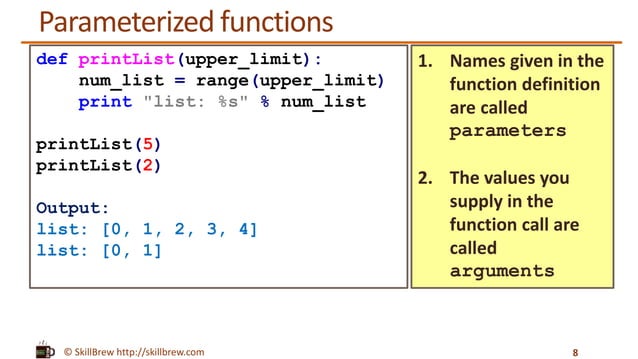 Python Programming Essentials M17 Functions Ppt