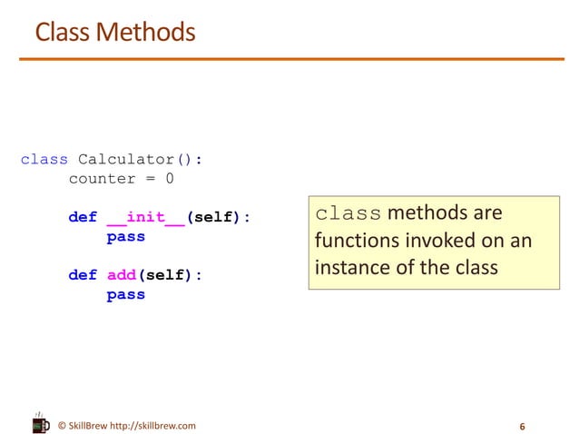 Python Programming Essentials - M20 - Classes and Objects