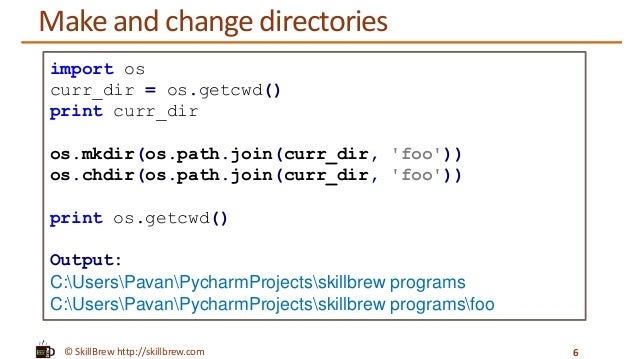 Python Programming Essentials - M25 - os and sys modules