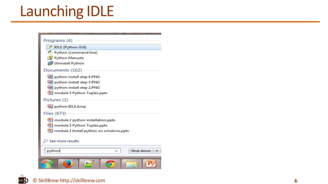 Python Programming Essentials - M3 - Python Installation | PPTX
