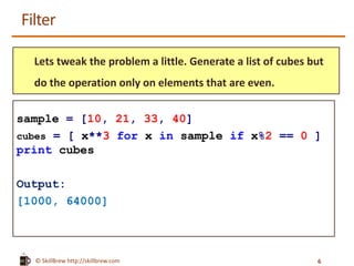Python Programming Essentials - M34 - List Comprehensions | PPT