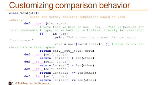 Python Programming Essentials M41 Magic Methods