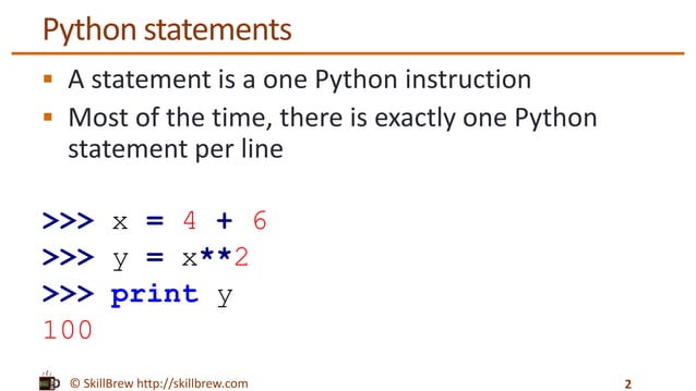 Python Programming Essentials M6 Code Blocks And Indentation Ppt