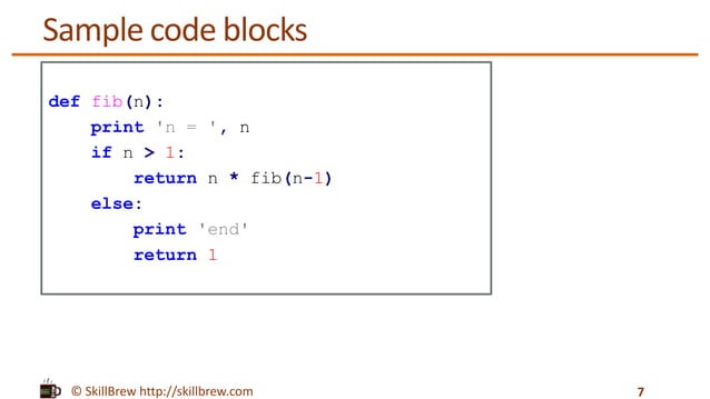 Python Programming Essentials - M6 - Code Blocks and Indentation | PPT Python Programming Essentials - M6 - Code Blocks and Indentation | PPT