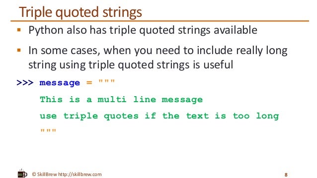 Python Triple Quote Comment Design Corral