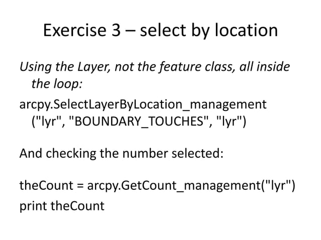 Python Programming For Arcgis Part Ii Pdf Programming Languages