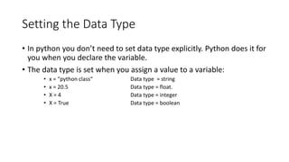 Python programming l2 | PPT | Free Download