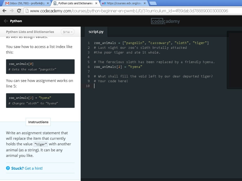 Python programming lab 10