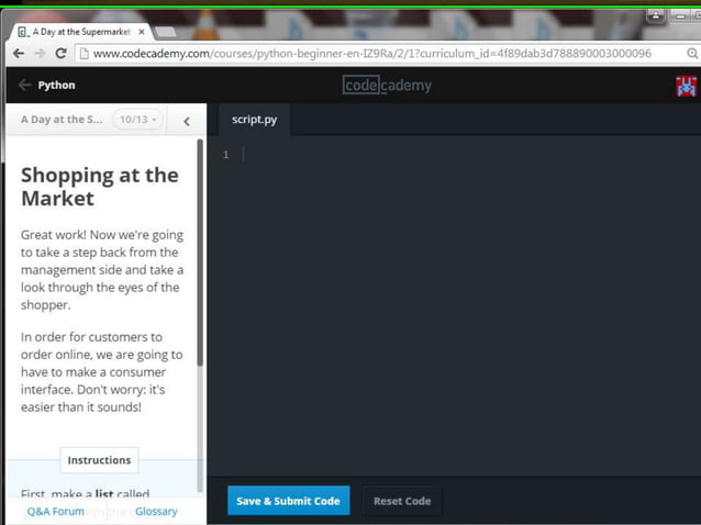 Python programming lab 11 | PPT