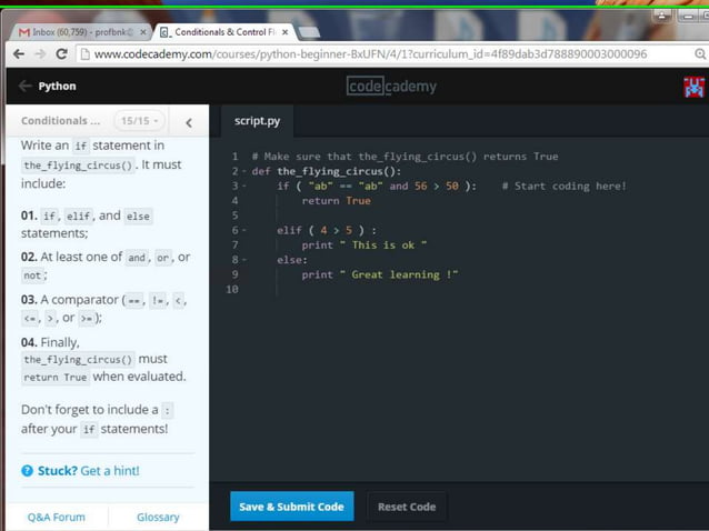 Python programming lab 6 | PPT