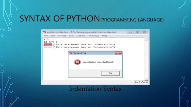 Python programming language (2017)
