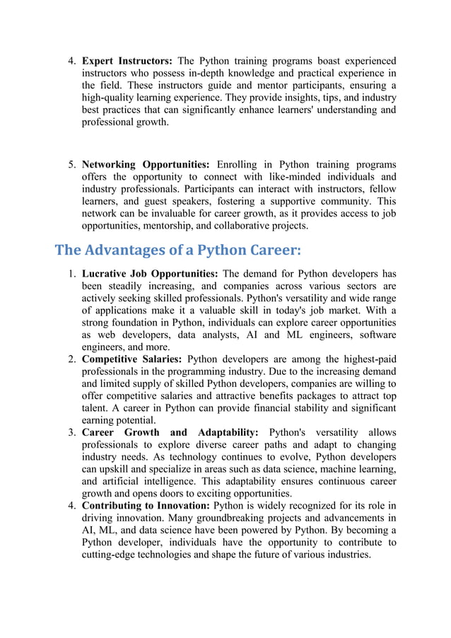 Python Programming Language Pdf