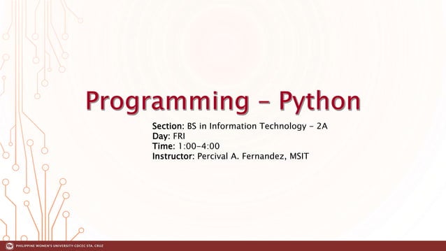 Python Programming Part 8 - MYSQL.pptx